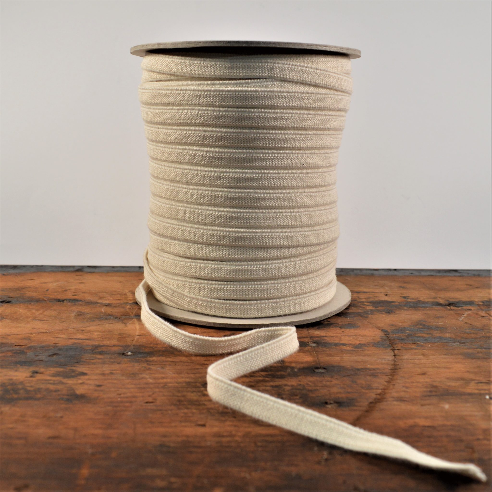 11mm Soft ‘Fleecy’ Organic Cotton Elastic - James Tailoring Sustainable ...