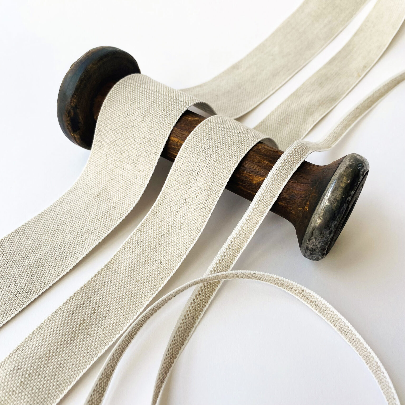 Flax Linen Tape - James Tailoring Sustainable Haberdashery
